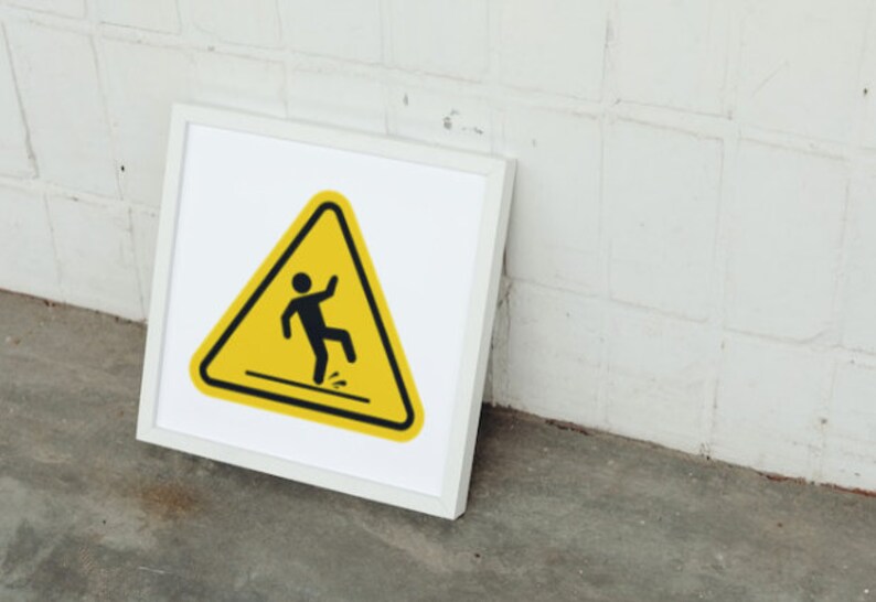 Slippery Floor Svg Wet Floor Svg Warning Sign Svg Danger - Etsy Slippery Floor Svg Wet Floor Svg Warning Sign Svg Danger - Etsy