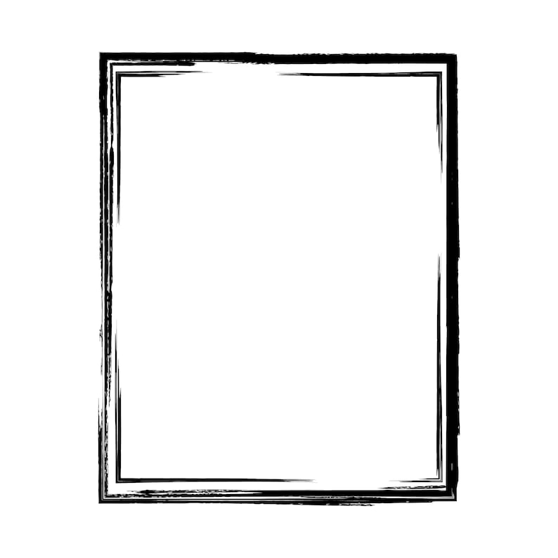 Grunge Frame Svg,distressed Frame Svg,png,square Frame Svg,frame ...