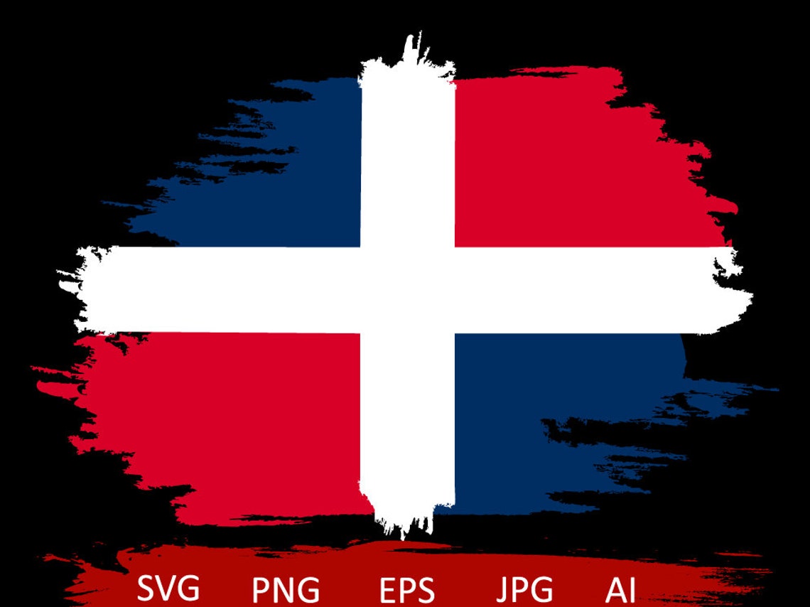 Distressed Dominican Republic Flag Svg Dominican Flag Shirt - Etsy