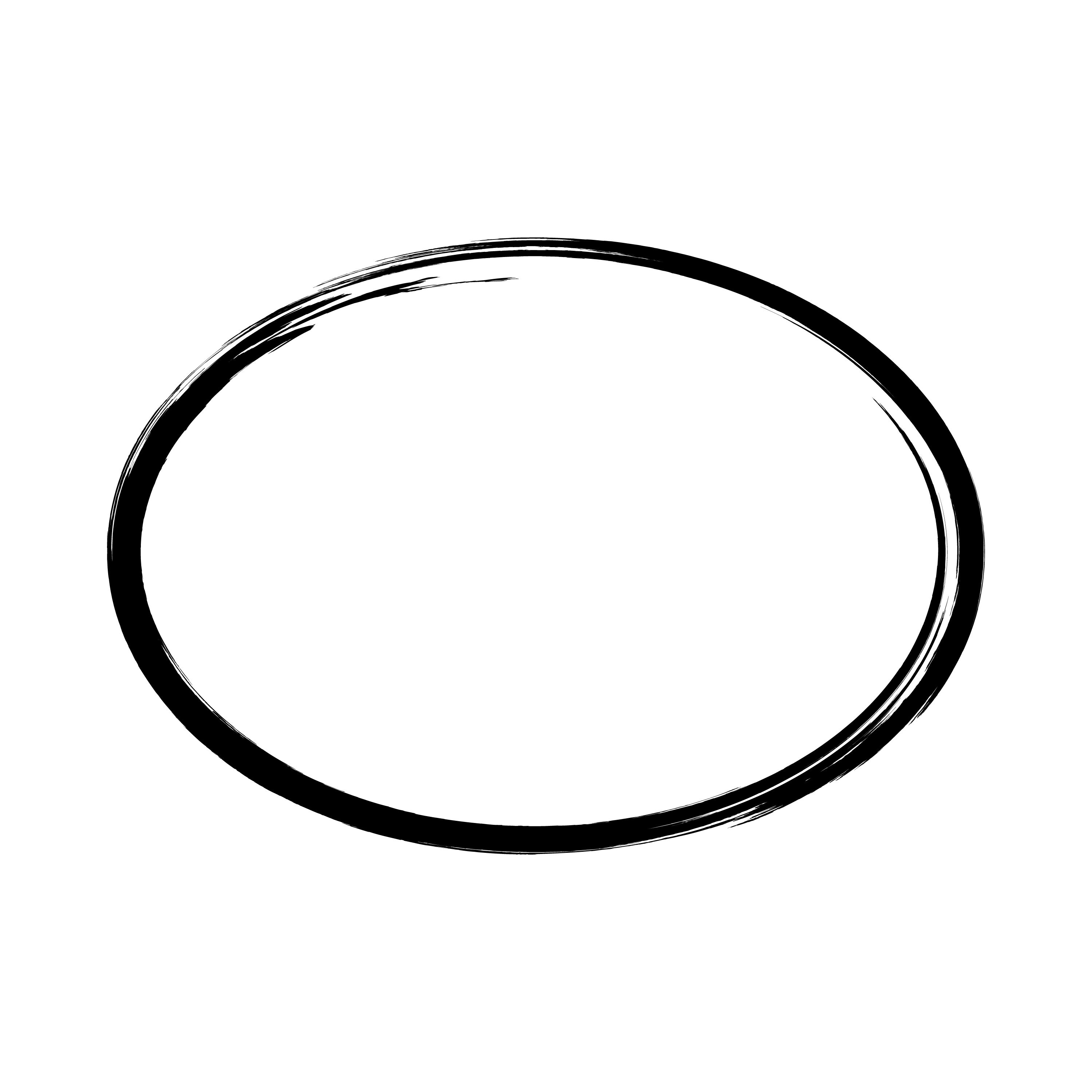 Distressed Oval Frames Svggrunge Frames Svgoval Monogram - Etsy UK