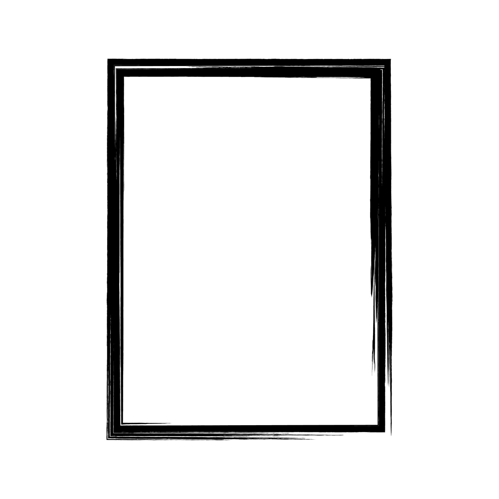 Rectangle Frame Svgsquare Frame Svg Border Svg Double Frame | Etsy