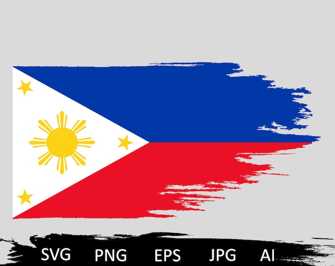 Philippines Flag Sun Svg, Philippine Flag Svg, Filipina, Filipino Cut ...