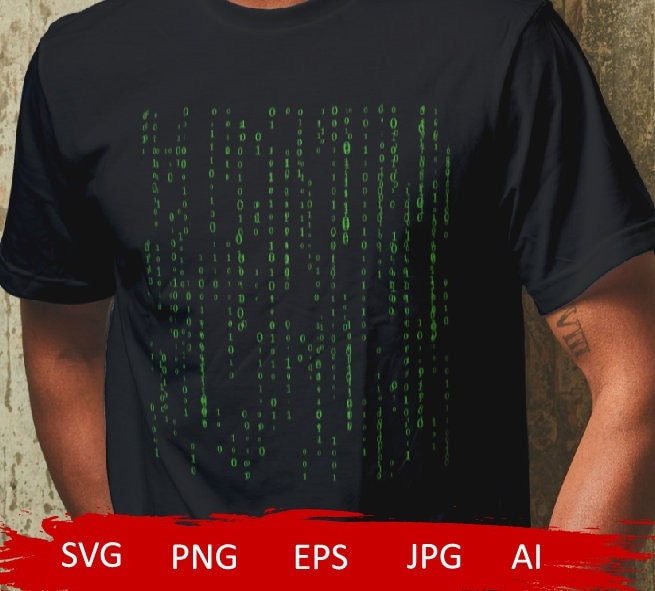 Numbers Svg Matrix Svgabstract Matrix Pattern Svg Geometric - Etsy