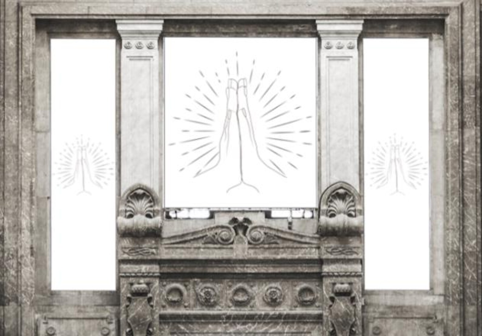 Hands in Prayer. Symbol Openness Heart and Desire for Spiritual ...