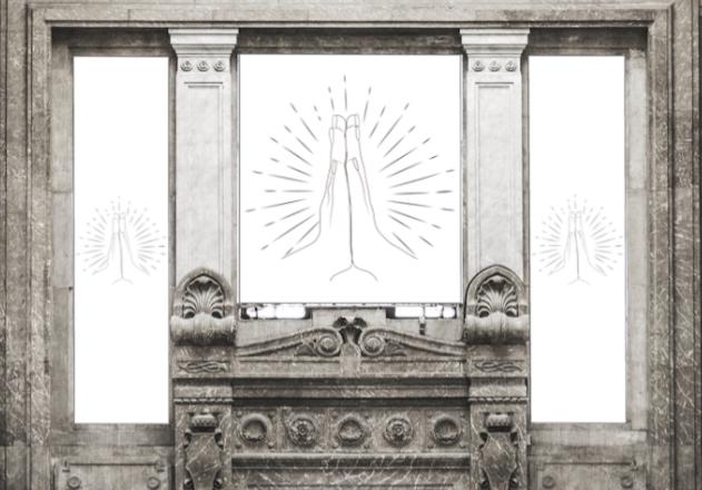 Hands in Prayer. Symbol Openness Heart and Desire for Spiritual ...