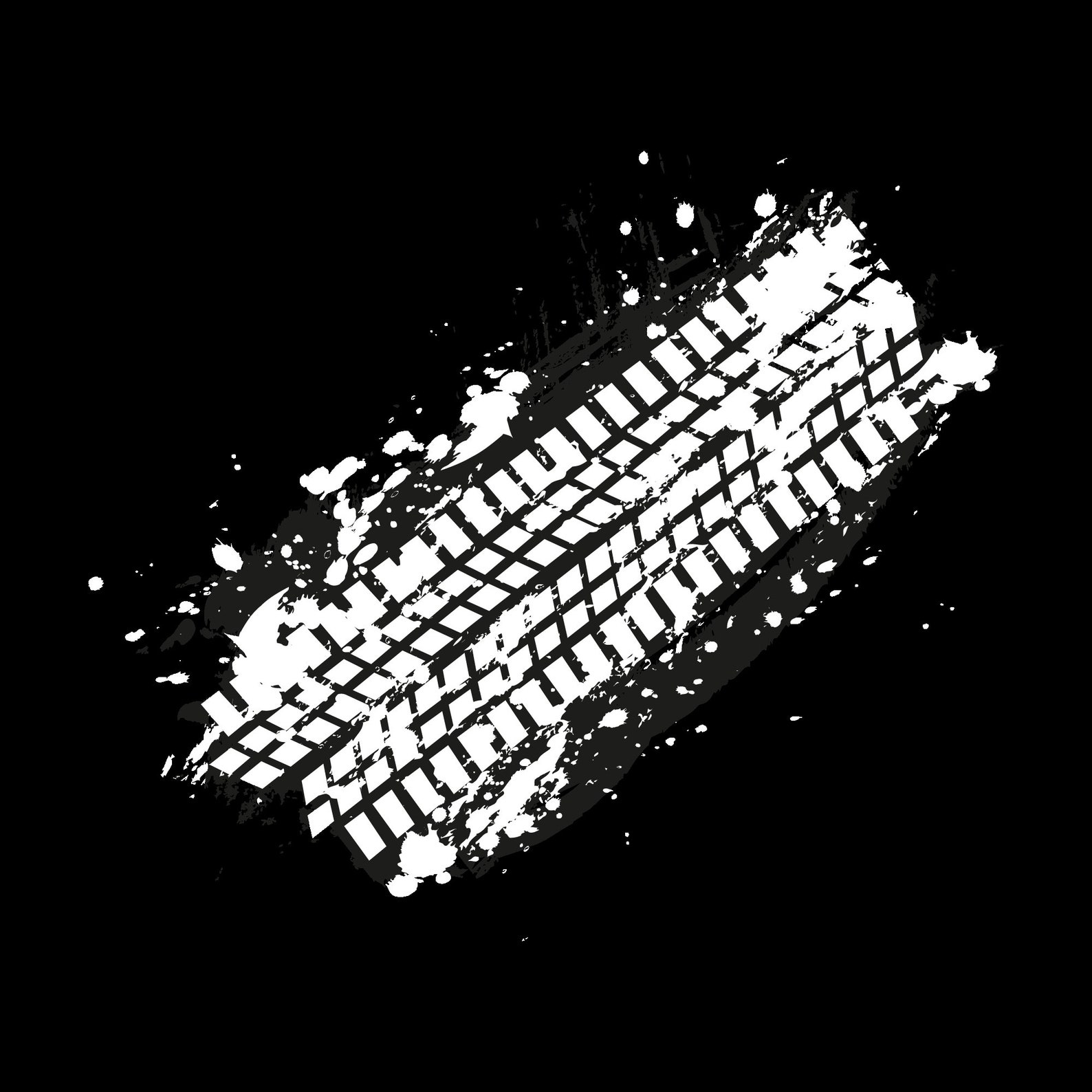 Tire Track Svg Tyre Tracks Svg File Car Wheel Tire Print - Etsy