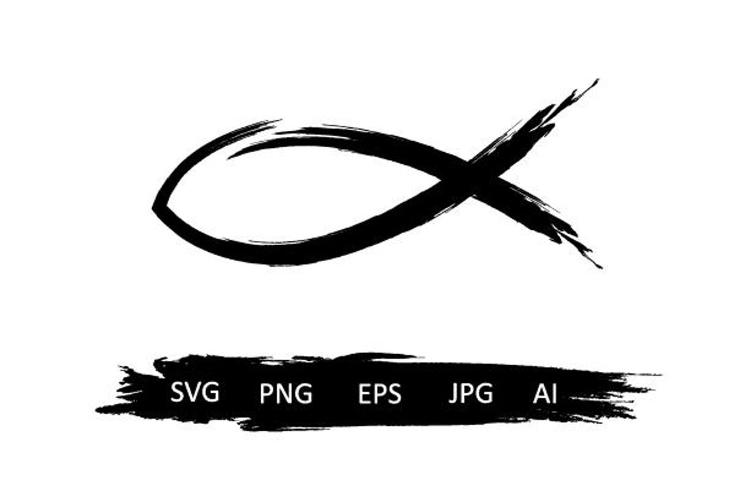 Fish Symbol Christianity. Symbol Faith and Fellowship With God ...