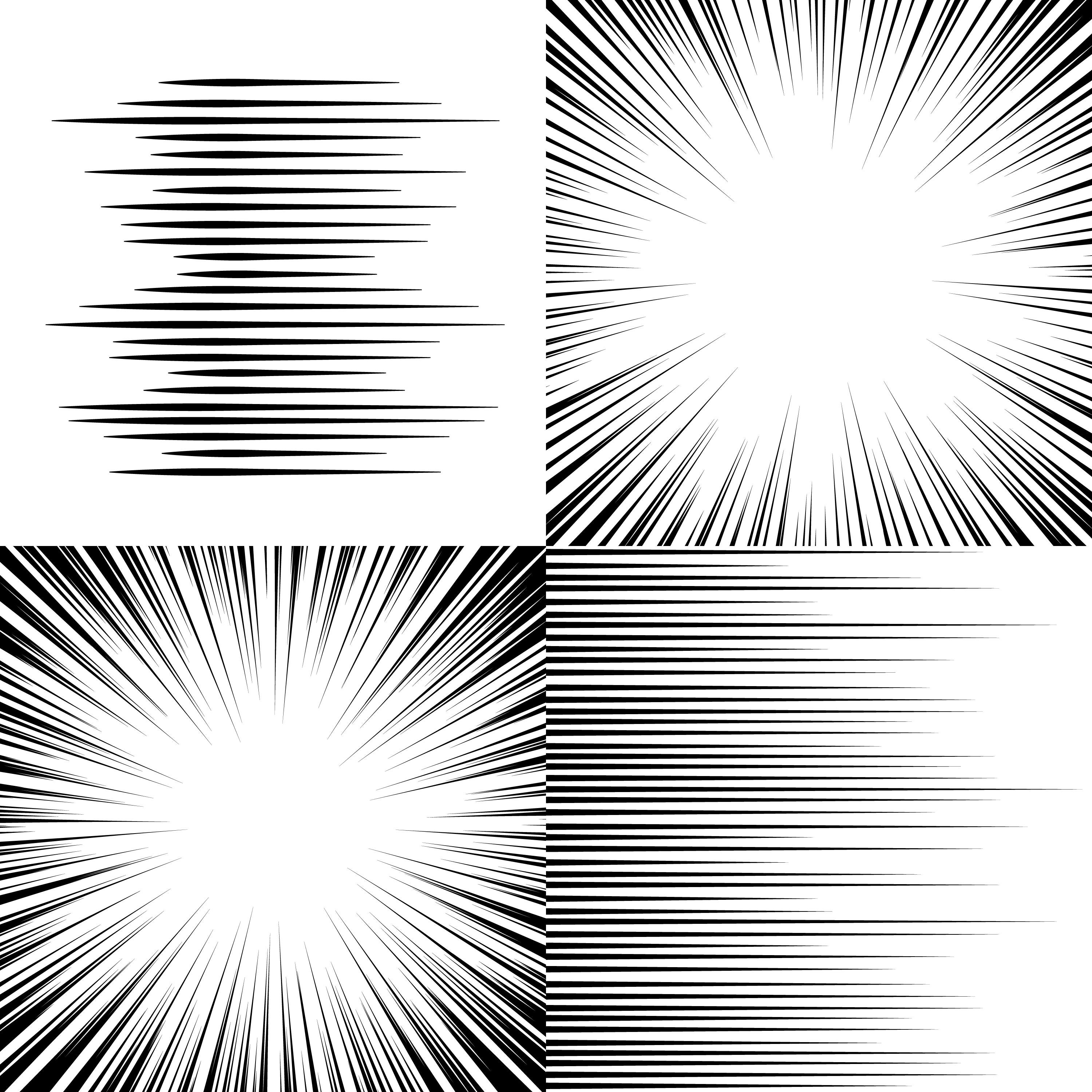 Speed Lines Svgcomic Book Svglines Svgcomic Book Design - Etsy