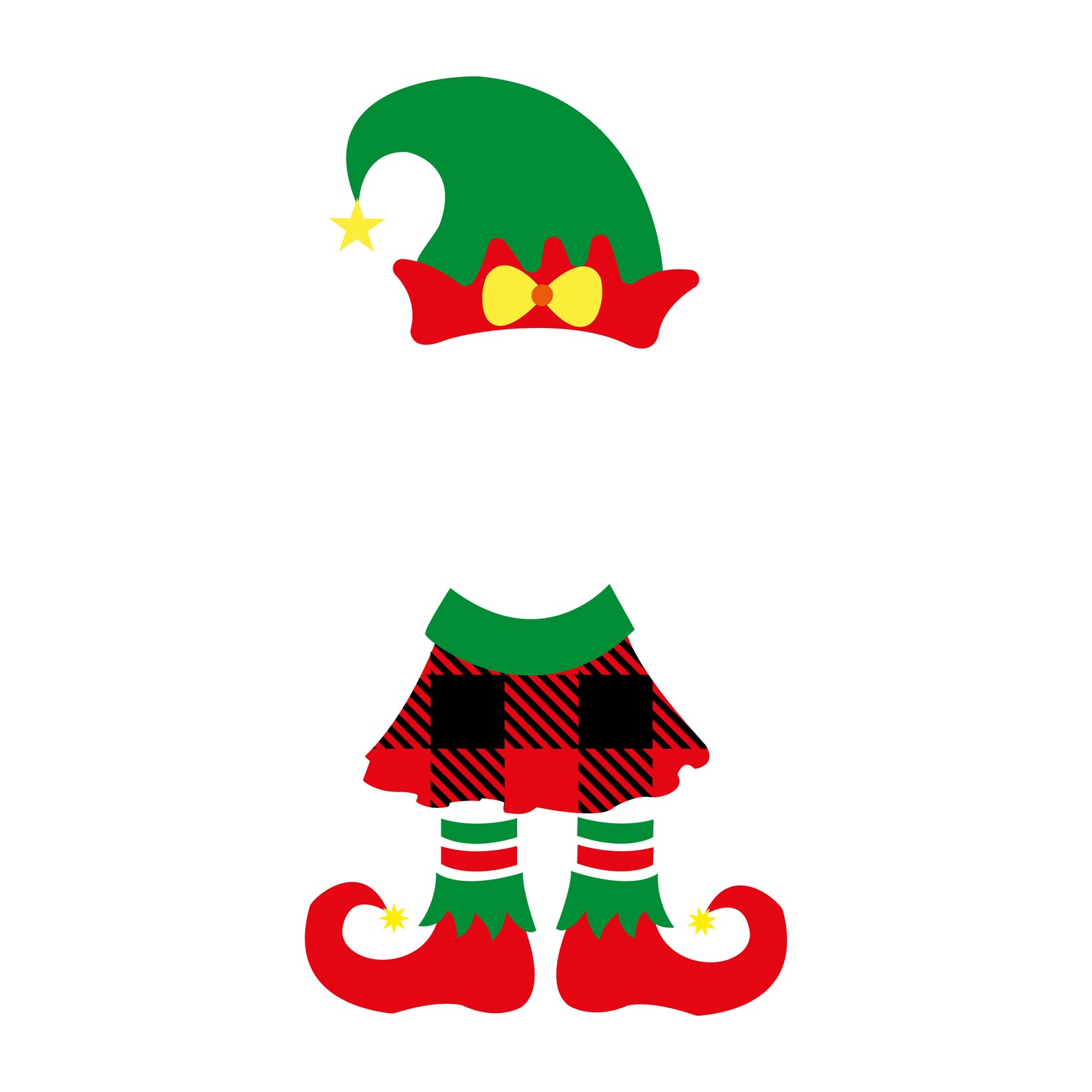 Christmas Elfs Svg, Elf Svg, Elf Boy Svg, Elf Girl Svg, Elf Monogram ...