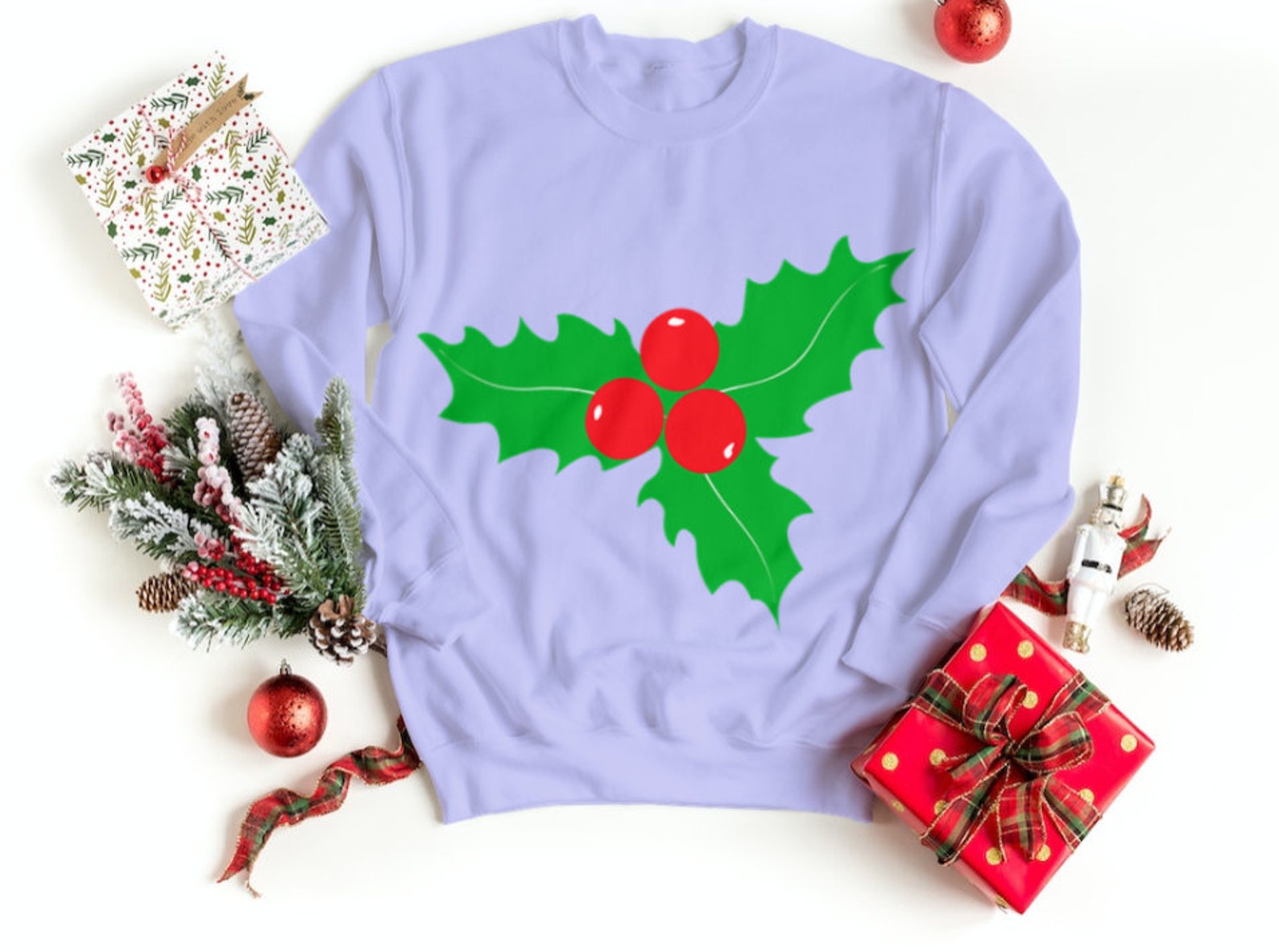 Christmas Holly Svg, Holly Svg, Christmas Svg, Holly Berry Svg ...