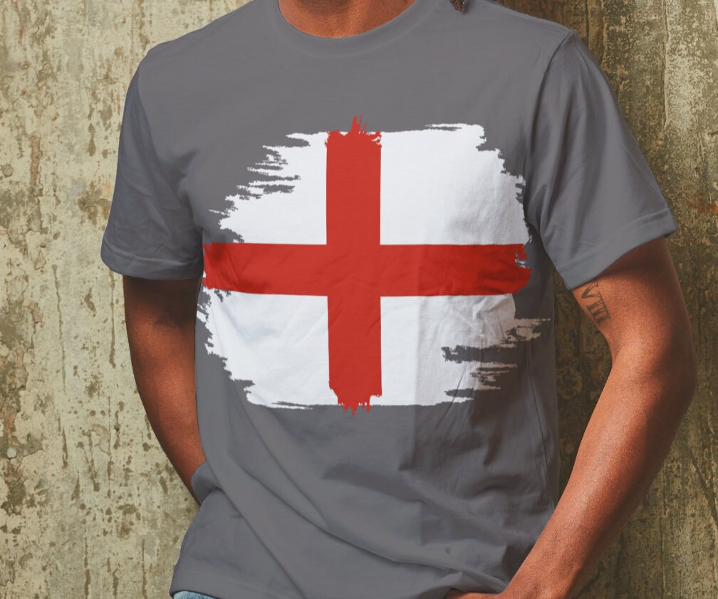Distressed England Flag Svg National English Flag English - Etsy UK