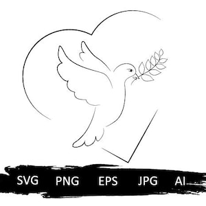 Dove Peace. Symbol Hope and Striving for Harmony. Dove Holding an Olive ...
