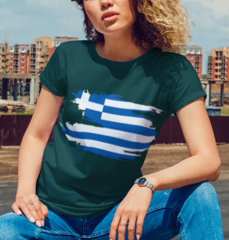 Distressed Greece Flag Svggreek Flag Svggreece Flag - Etsy