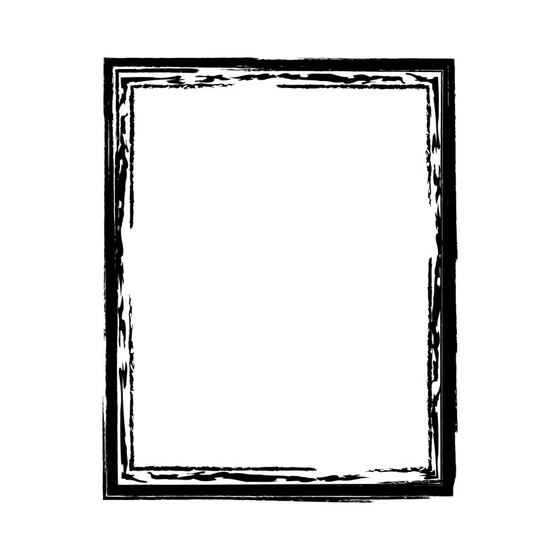 Grunge Frame Svg,distressed Frame Svg,png,square Frame Svg,frame ...