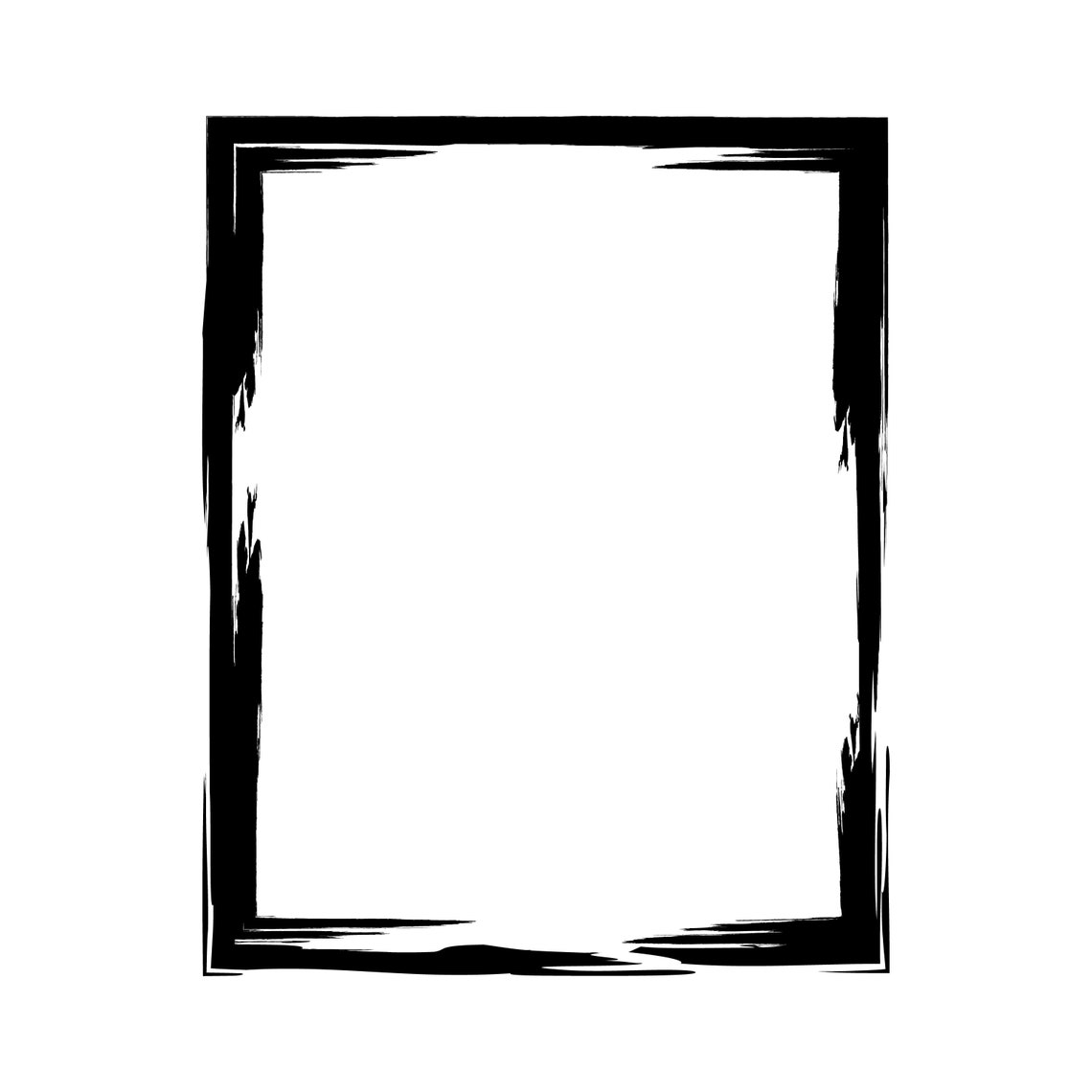 Grunge Frame Svg,distressed Frame Svg,png,square Frame Svg,frame ...