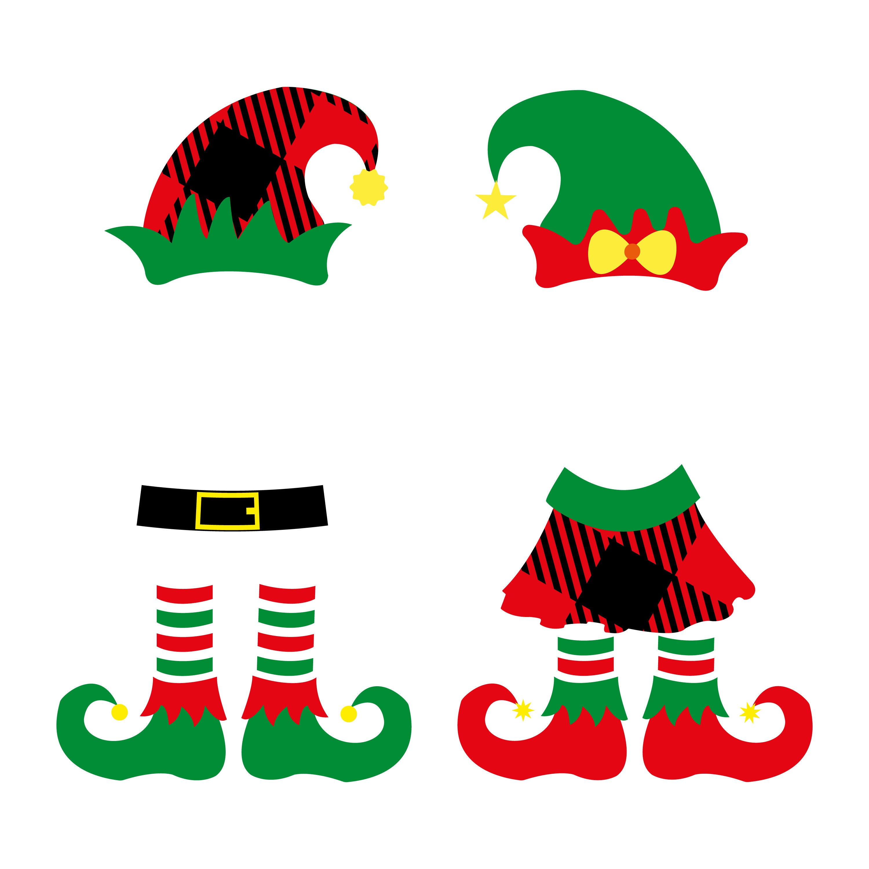 Elf Svg Elf Boy Svgelf Girl Svgbuffalo Plaid Svgelf - Etsy