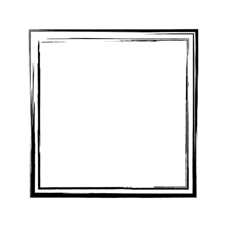 Frame Svg Square Frame Svg Monogram Frame Svg Bundle Frame | Etsy