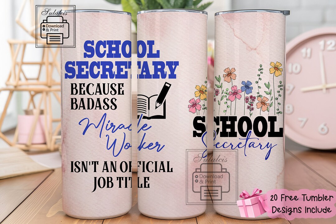 Back to School Tumbler Wrap, Teacher Digital Tumbler Wrap, School ...