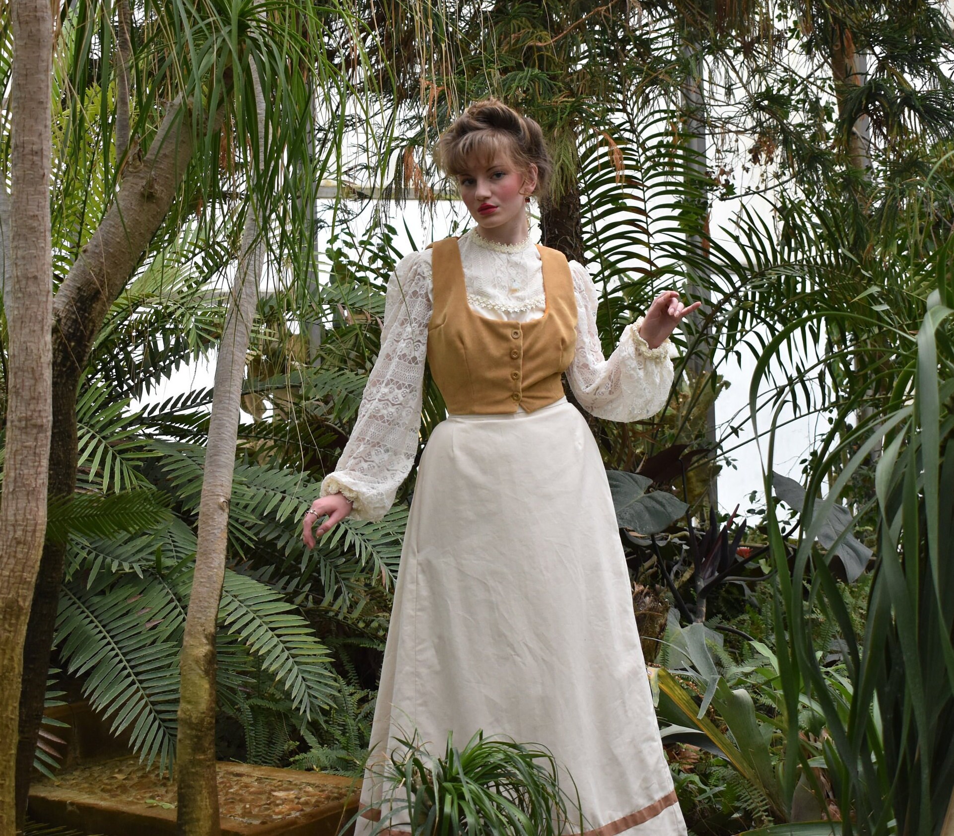The Giza Skirt, 1890 Fan-skirt - Etsy