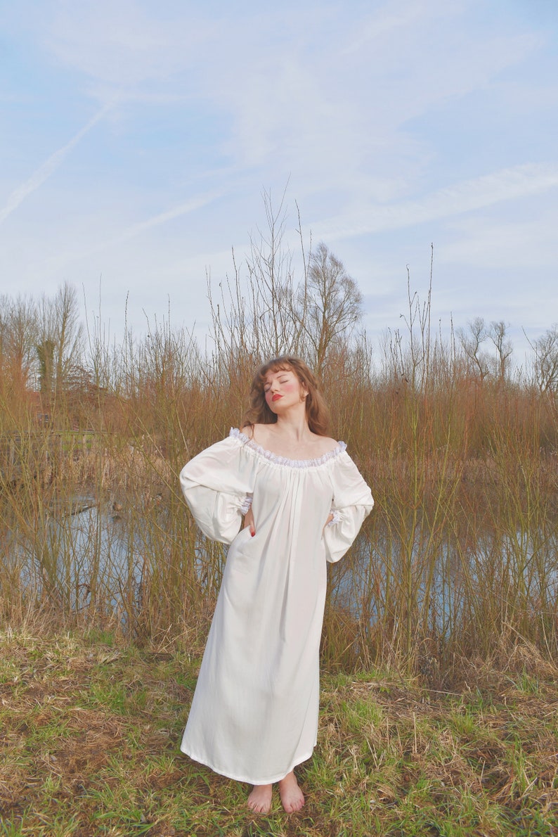 Eirwen Chemise, Medieval / Renaissance Shift, Princess Nightgown - Etsy