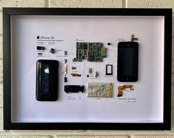 IPhone 3GS Framed Teardown Template - Etsy