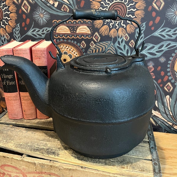 Cast Iron Kettle - Etsy