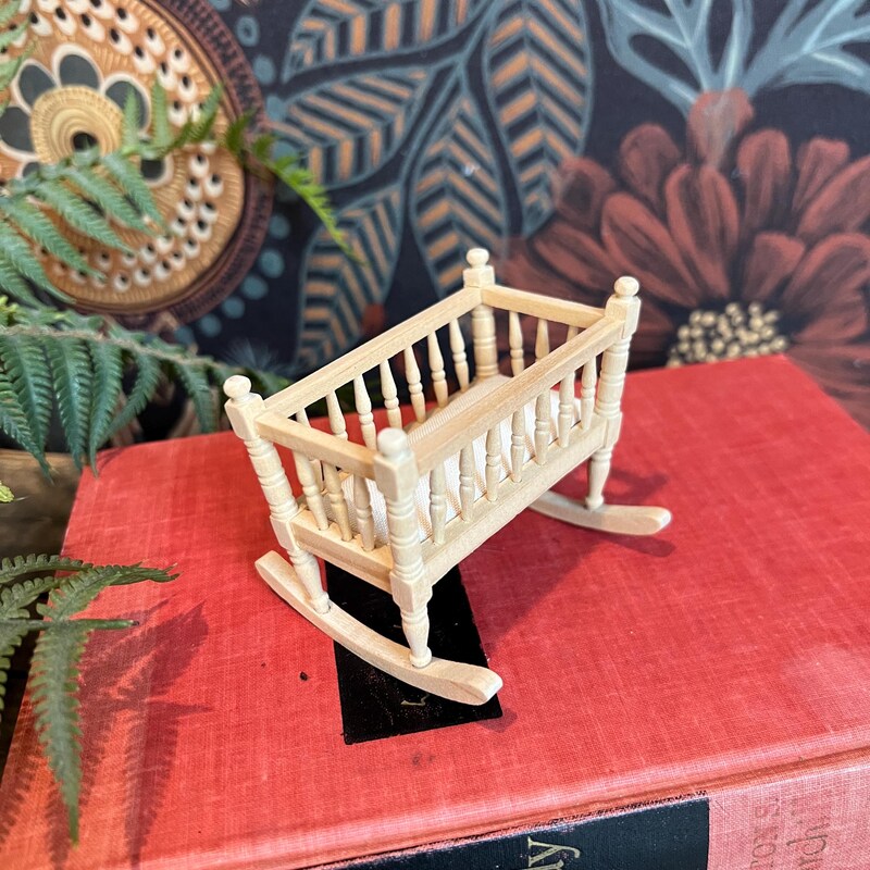 Wooden Baby Cradle - Etsy