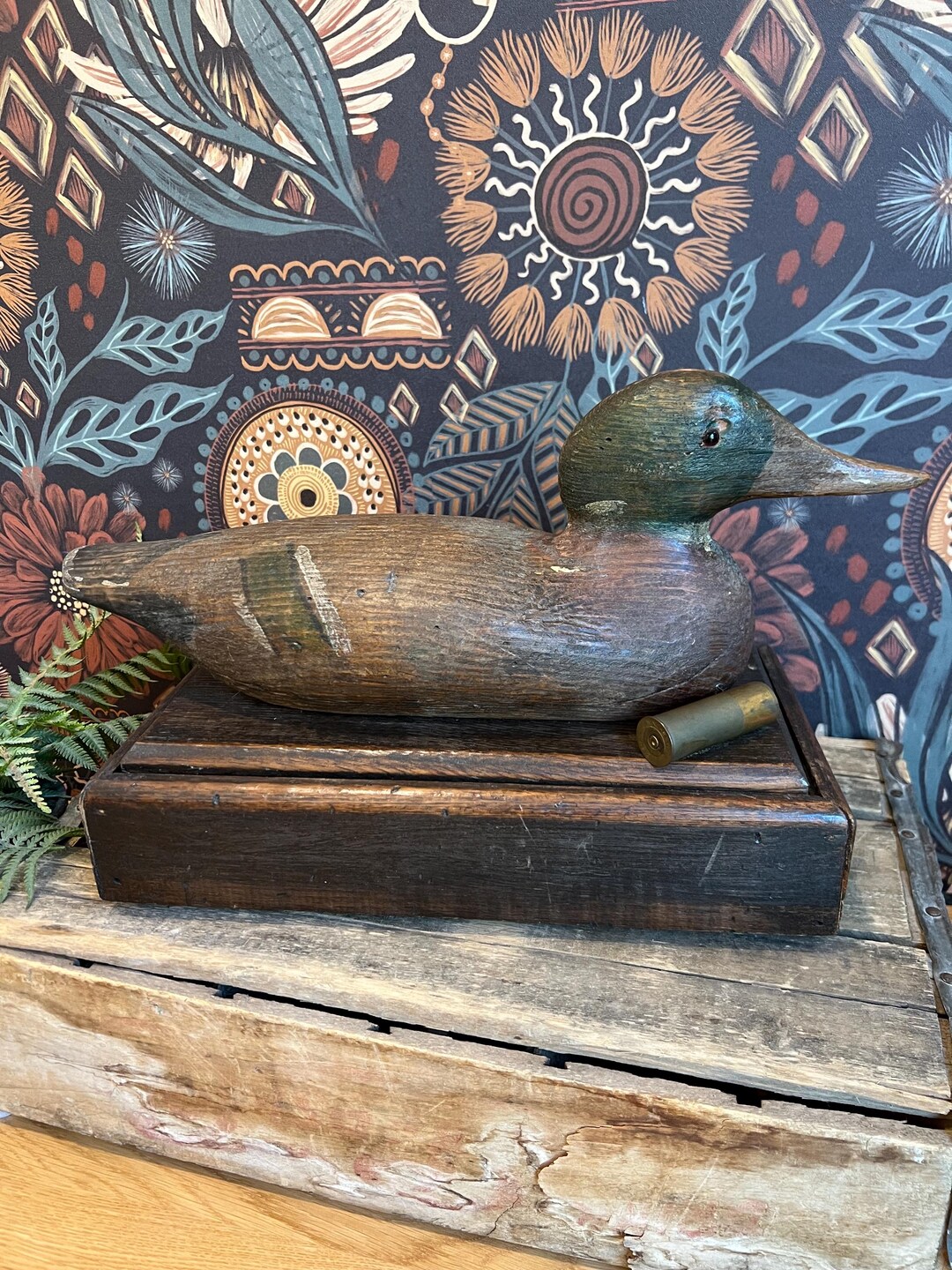 Vintage Ducks Unlimited Decoy Mason Mallard Duck Storage Box - Etsy