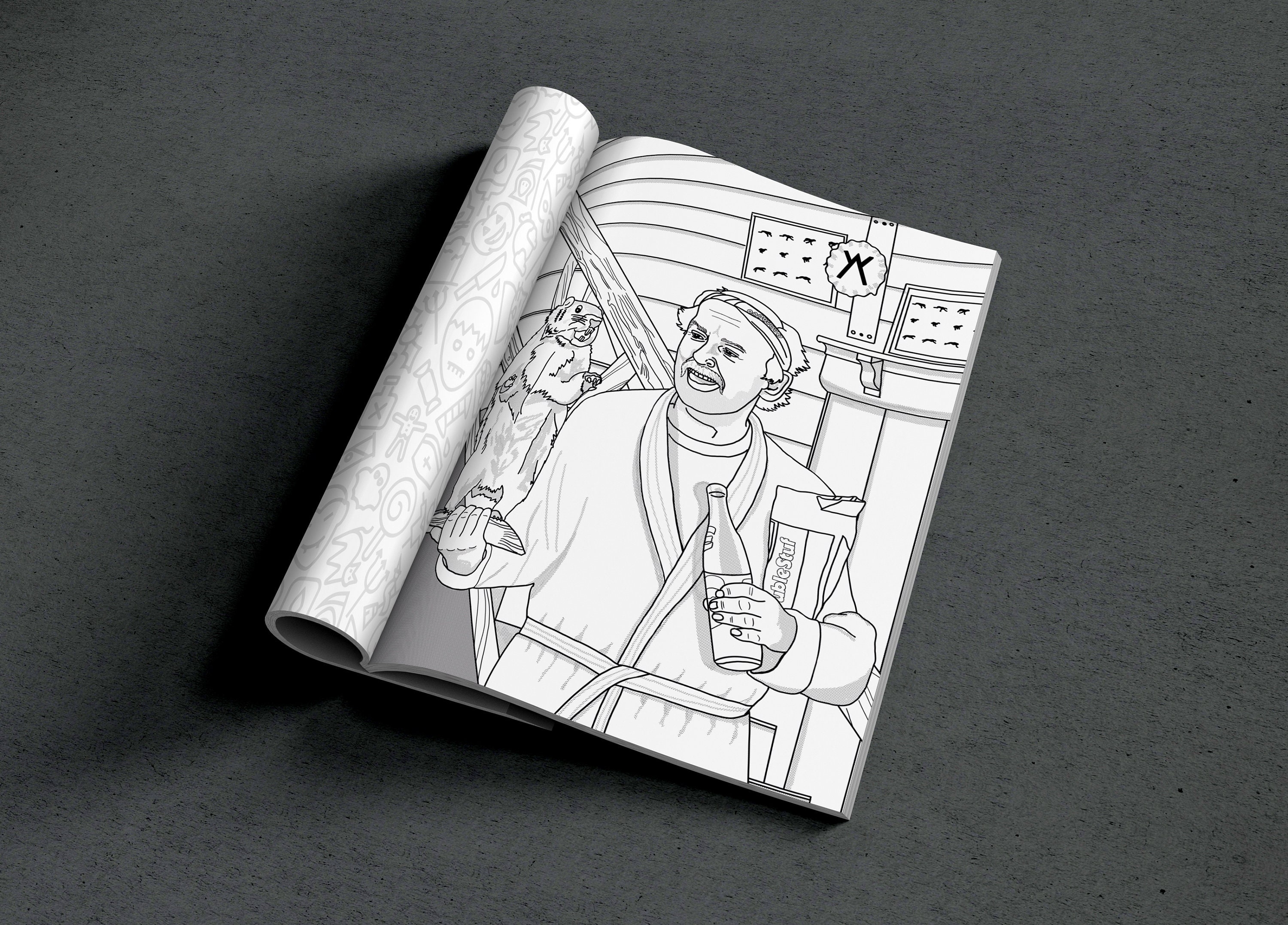 Deep Cuts Coloring Book Digital Download - Etsy