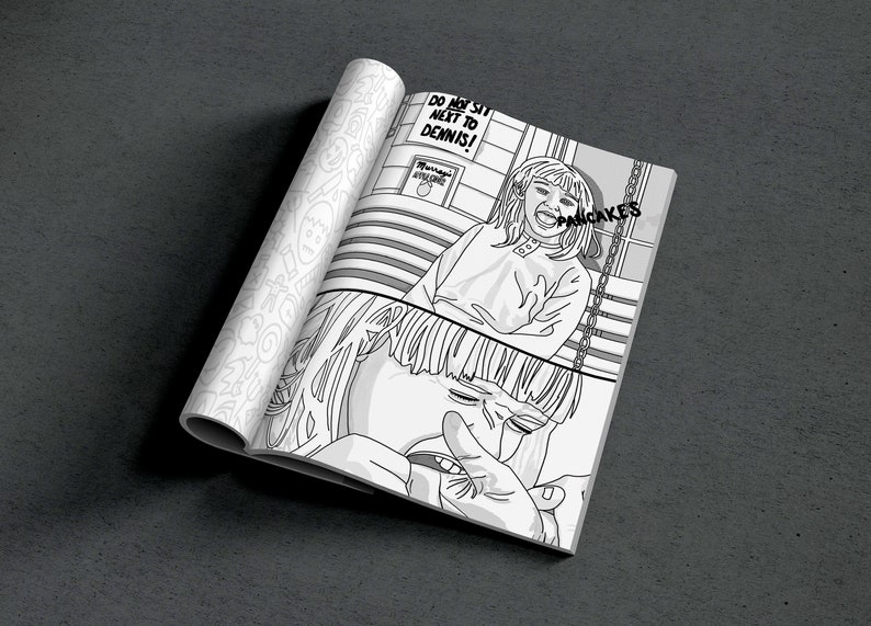 Deep Cuts Coloring Book Digital Download - Etsy