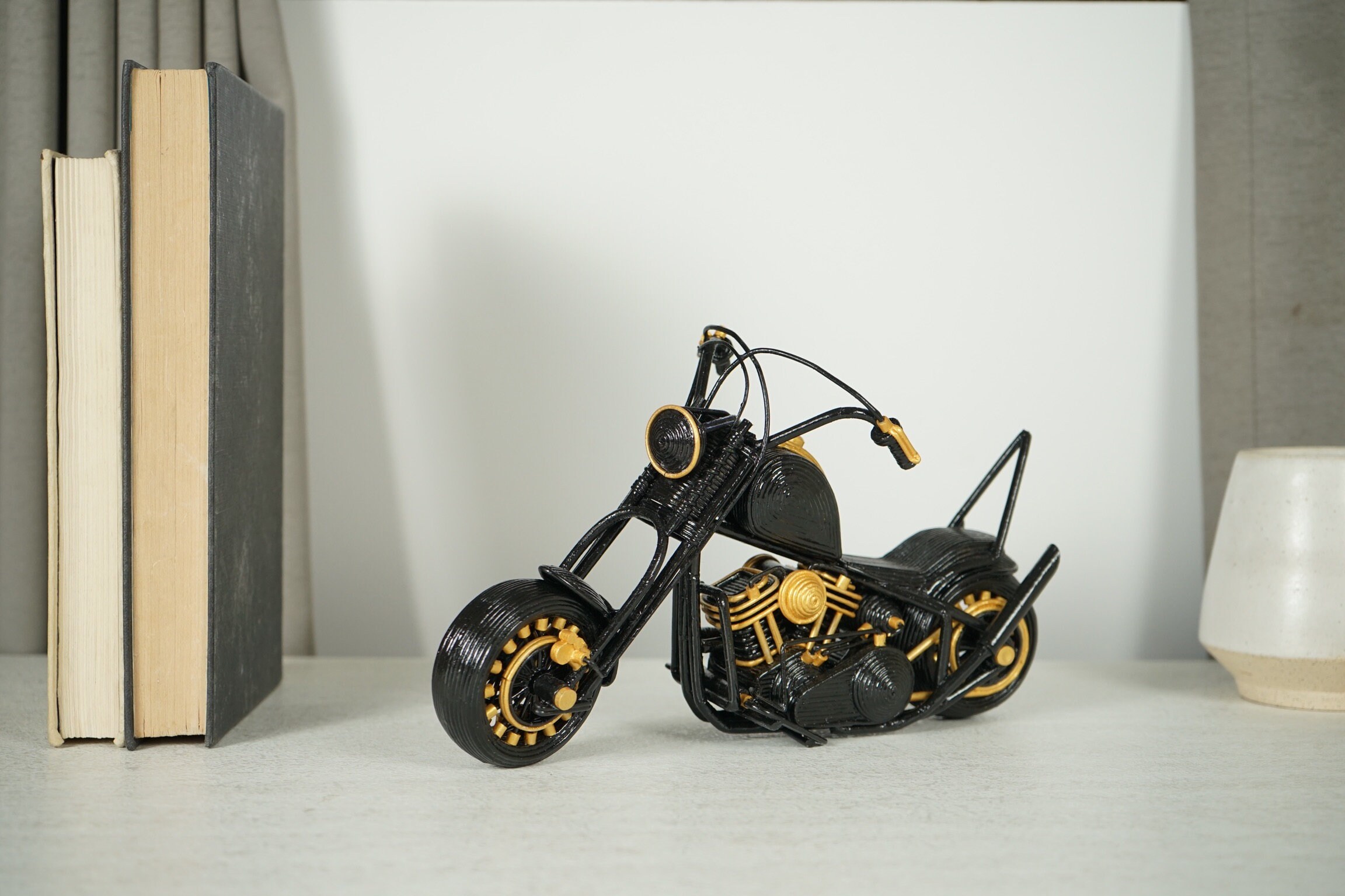 Motorcycle Gift, Motorcycle Sculpture, Motorcycle Decor, Personalized ...