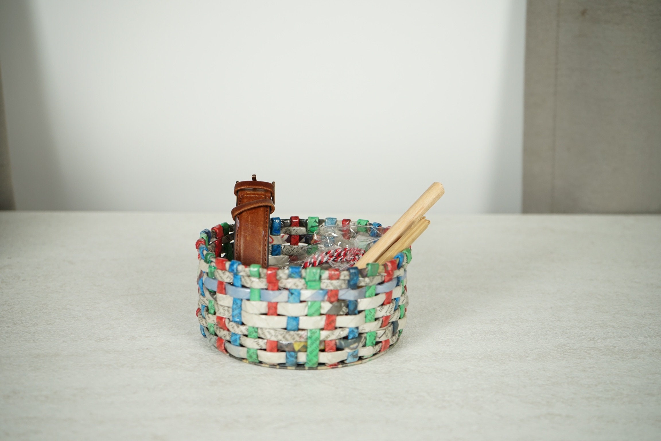 Basket Gift, Recycle Basket, Recycle Magazine, Basket for Pencil ...