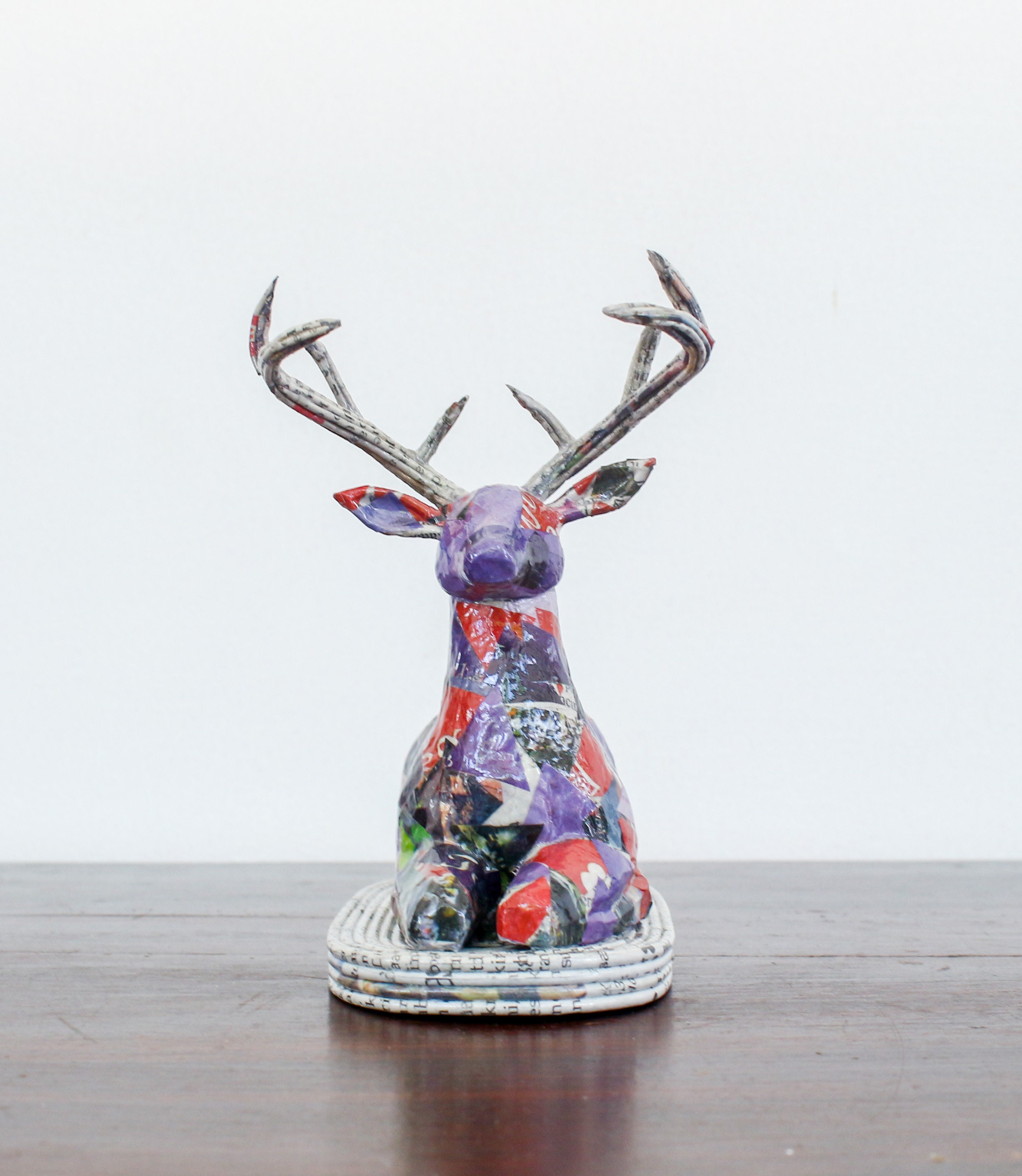 Deer Decoration, Papercraft Deer, Deer Sculpture, Deer Statue ...