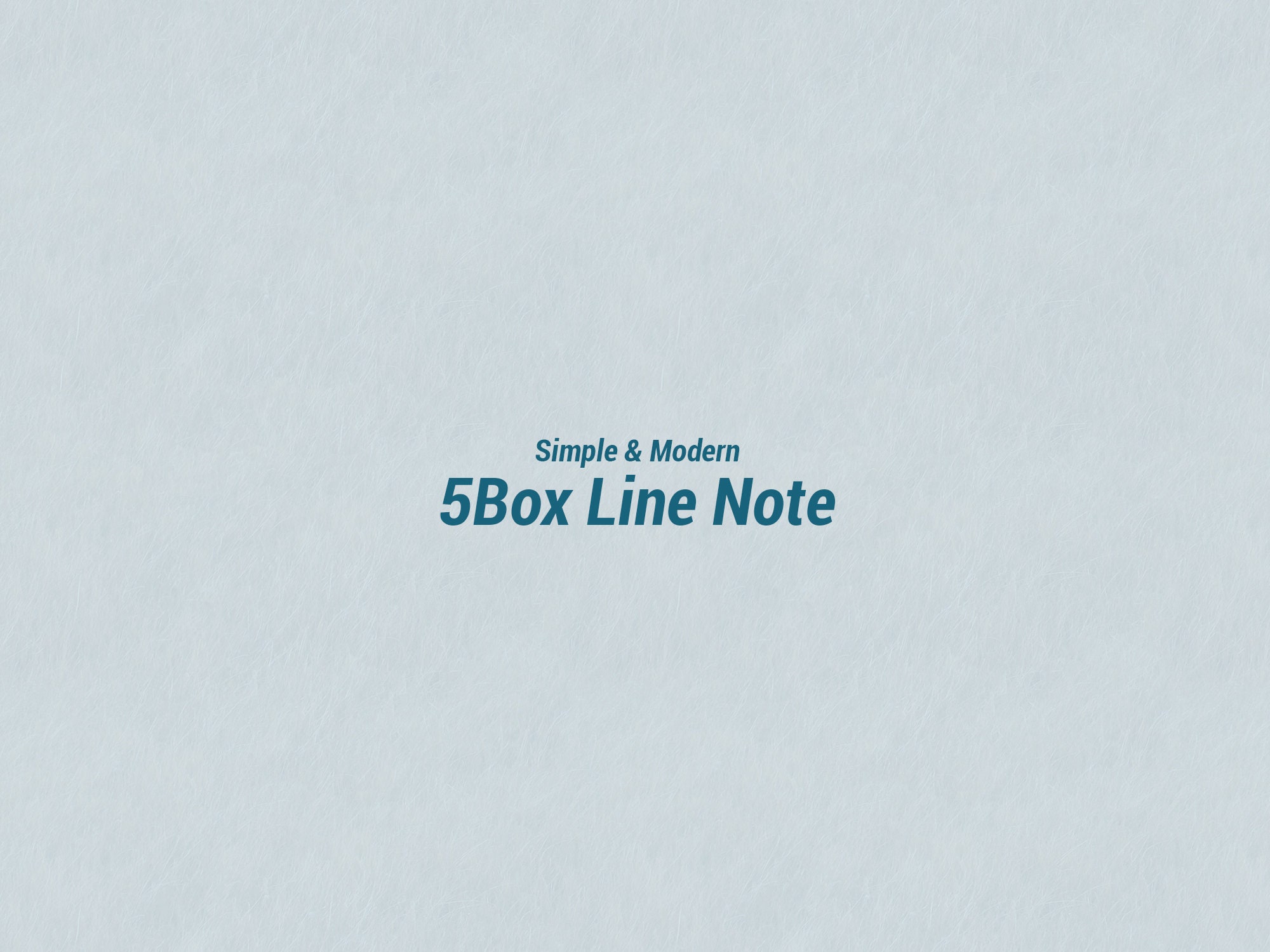 5 Box Line Note Digital / Printable / Various Design Notes / Diary ...