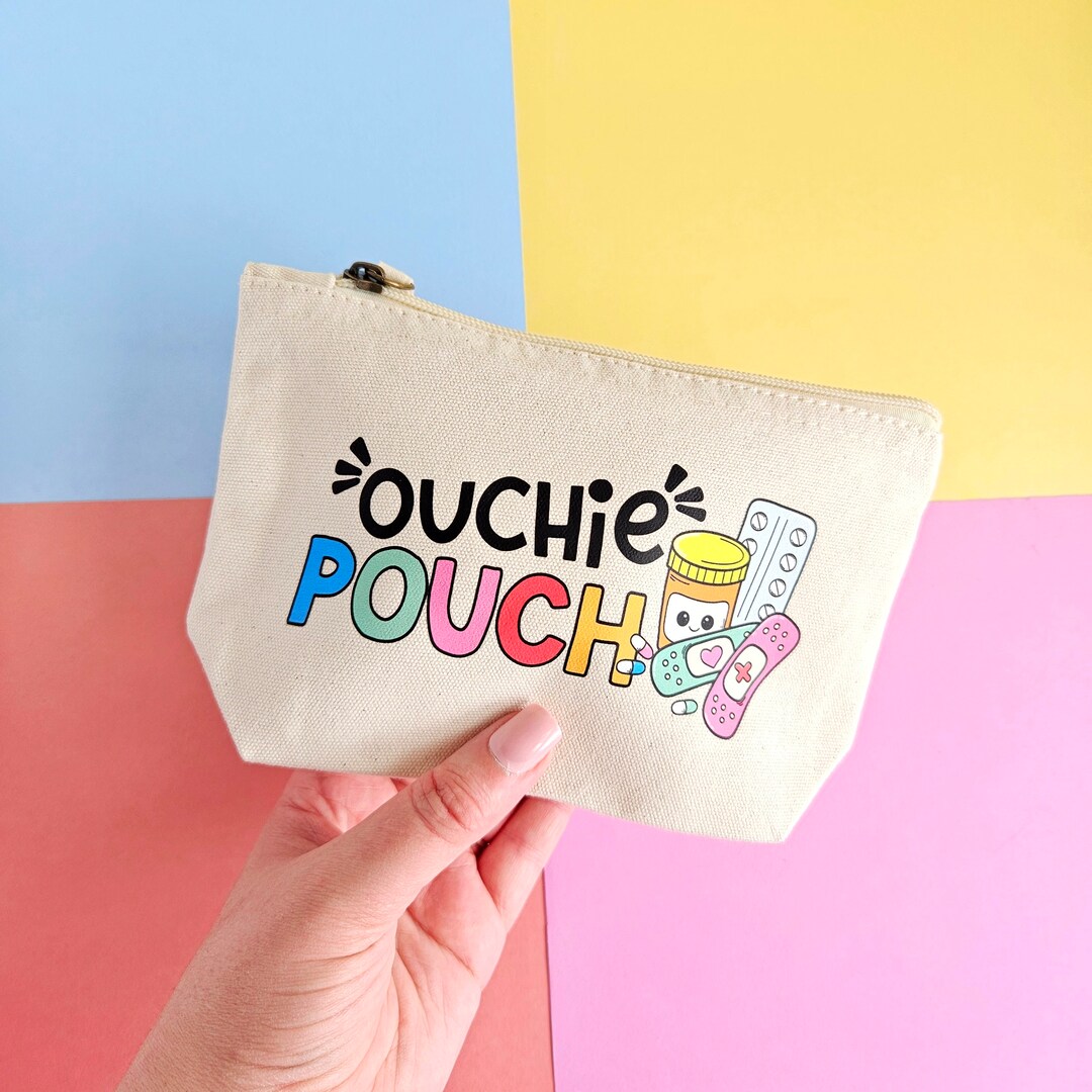 Cute First Aid Kit | Ouch Pouch Medical Travel Bag, Cute Zipper Pouch ...