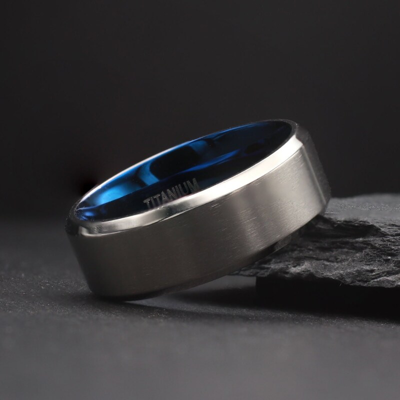 Titanium Ring Men - Etsy