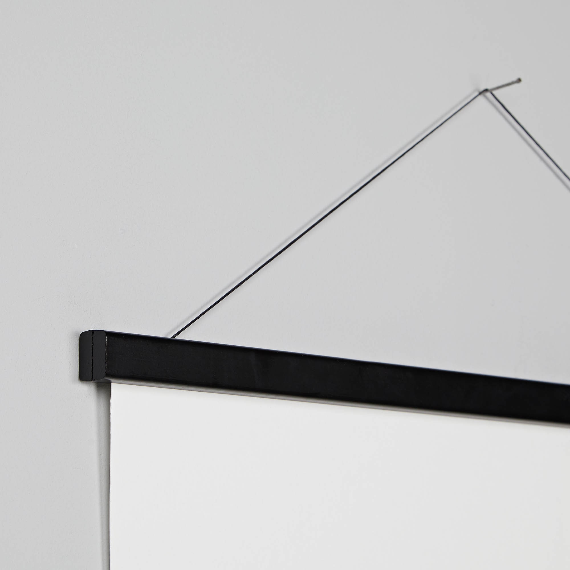 Magnetic Poster Hangers Wooden Poster Hanger All Sizes A1 - Etsy