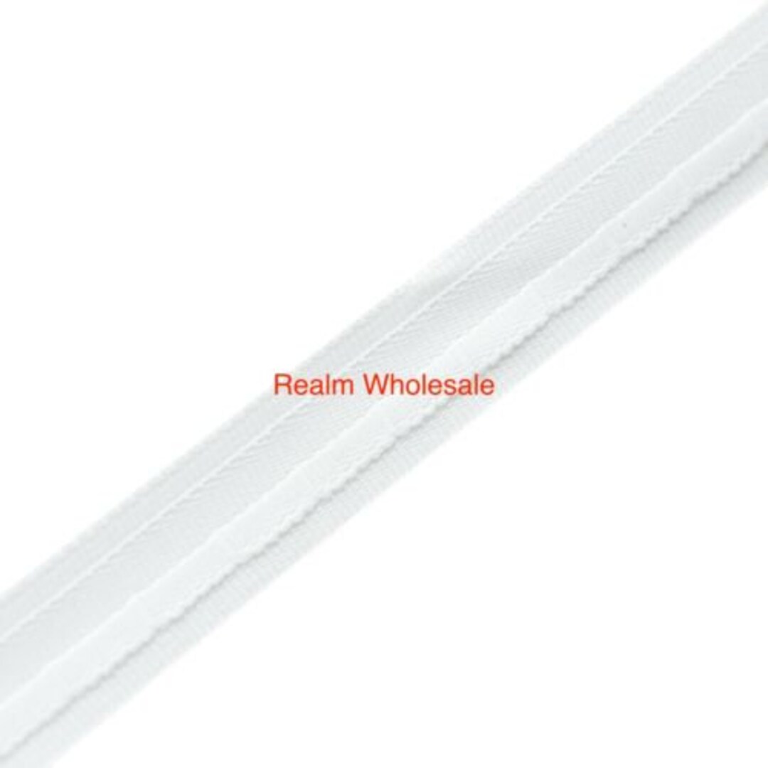 Roman Blind Tape, White & Cream, Available in Any Length You Require ...