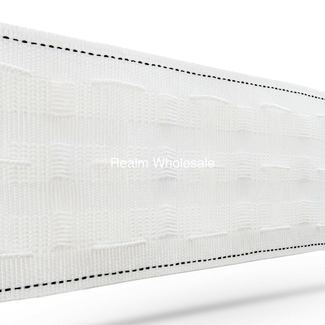 3 Inch ( 75mm ) Curtain Heading Header Tape Pencil Pleat Uk Dispatch ...