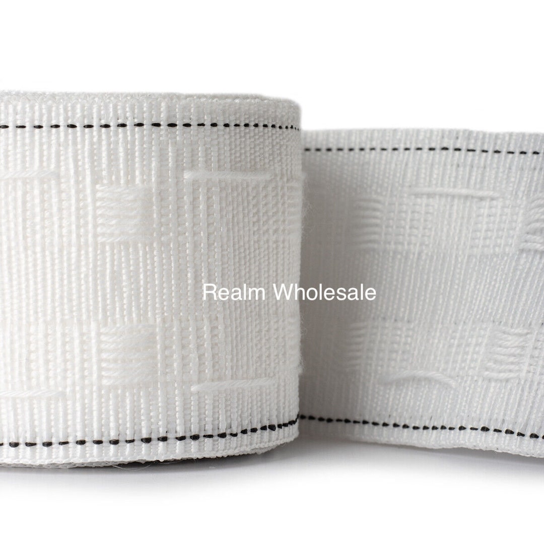 2 Inch Curtain Heading Tape Standard Pencil Pleat for Curtains VARIOUS ...