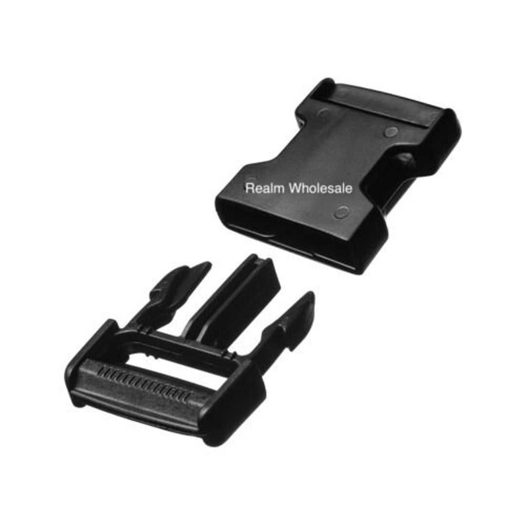 Plastic Side Release Buckle Clips/sliders for Webbing 20mm, 25mm, 40mm ...