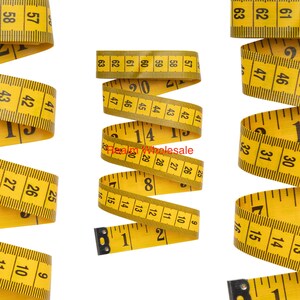 Body Measuring Ruler Sewing Cloth Tailor Tape Measure Soft Flat 60 ...