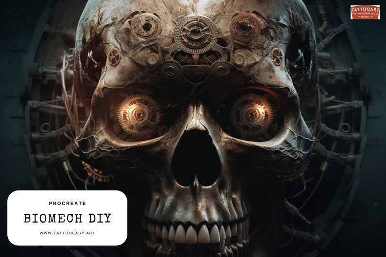 Biomech Diy Kit for Procreate Mech / Steampunk - Etsy