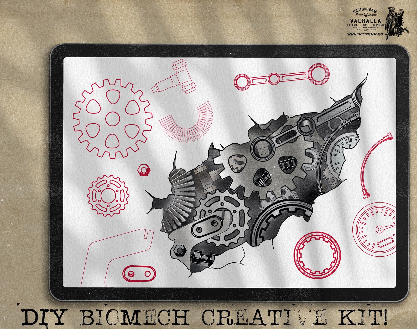 Biomech Diy Kit for Procreate Mech / Steampunk - Etsy