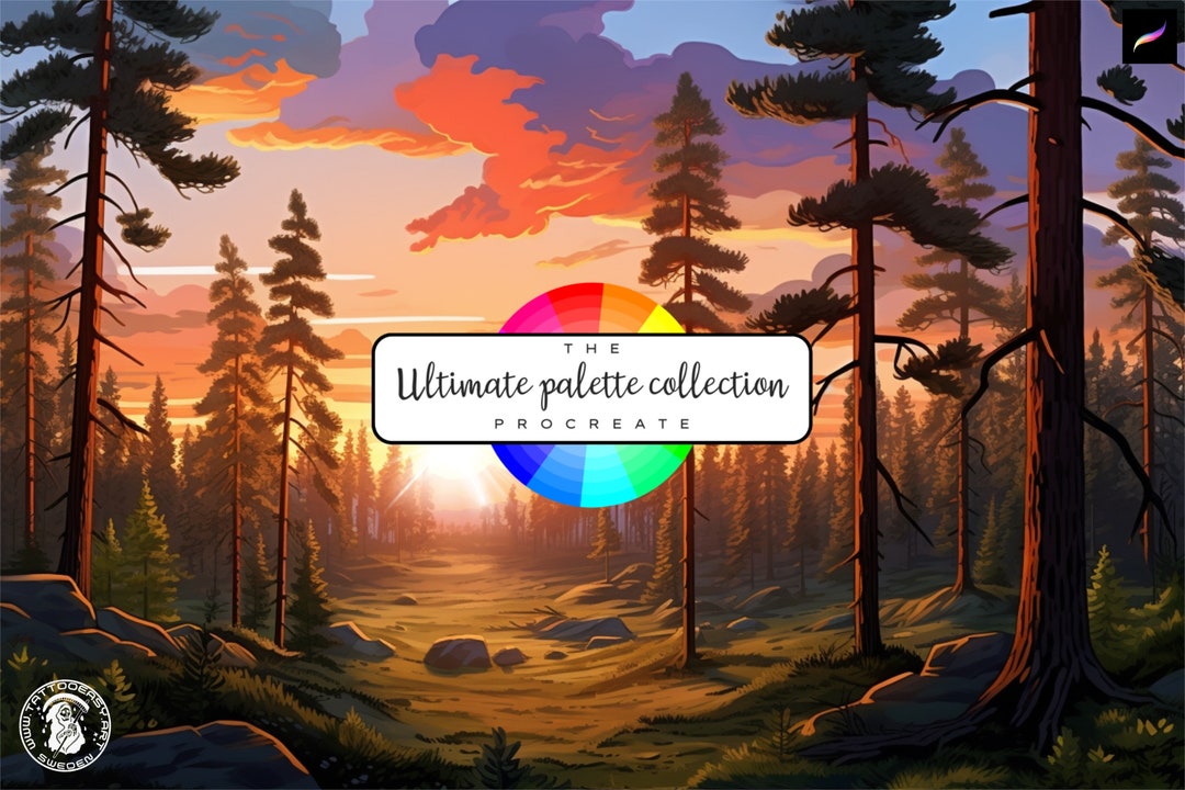 The Ultimate Palette Collection, Custom Palettes for Procreate - Etsy