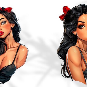 The Pinup Sketch Book, 100+ Comic Inspired Cute Lady References for Procreate! - Etsy