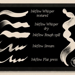 Inkflow Blackletter Brushes Alphabet, Calligraffiti Brushes, Gothic ...