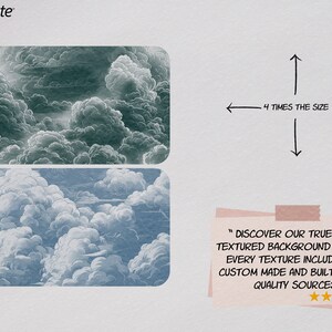 Cloud Brushes Texturemania Custom Brushes for Procreate - Etsy