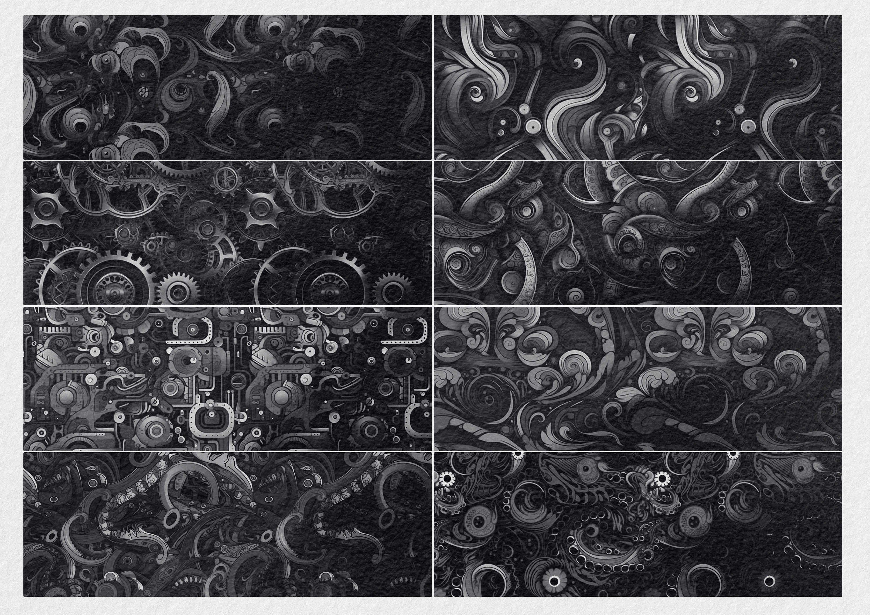 Dynamic Biomech texture brushes ~ Texturemania