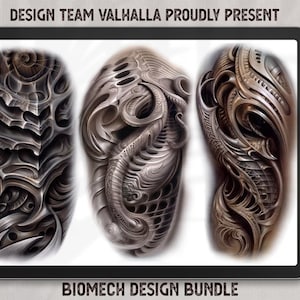 Biomech Vol.2 Designs & Brushes, 100% Custom Art, 150+ Designs and ...
